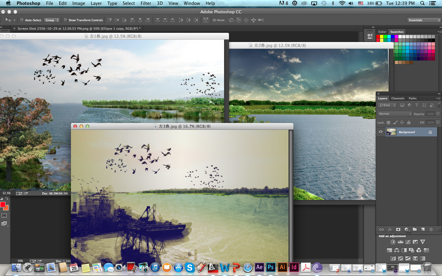 {LaB} » Animation: Landscape changing over time
