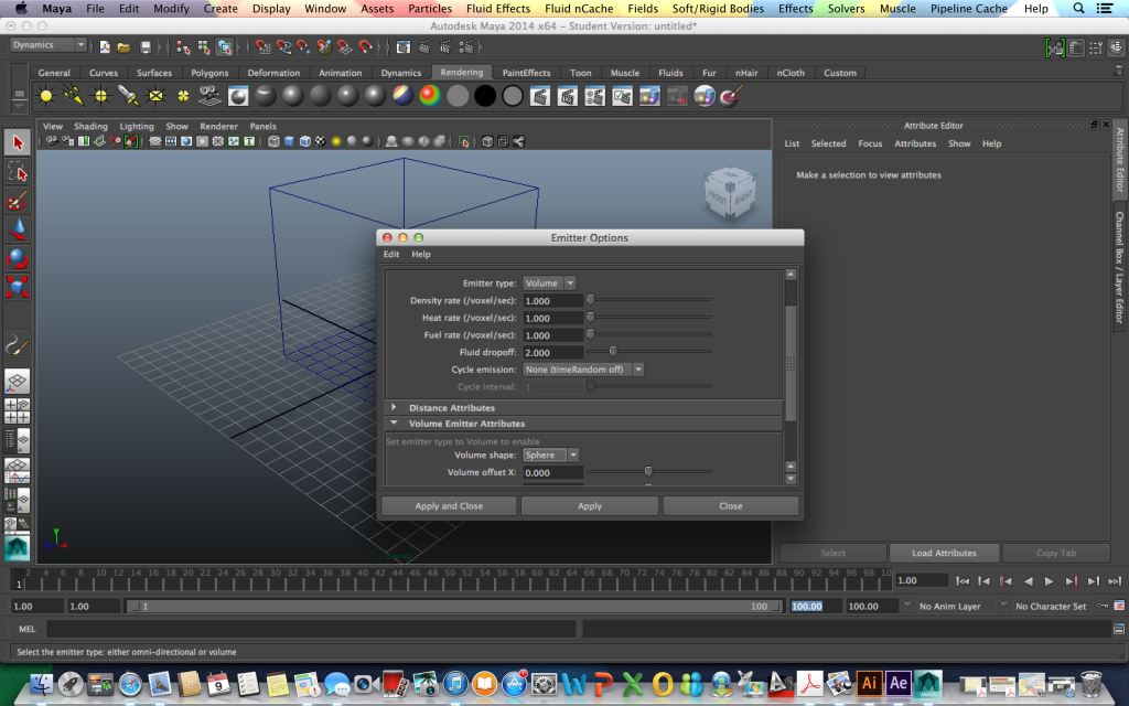 {LaB} » Technique Documentation- Explosion with Maya Fluids
